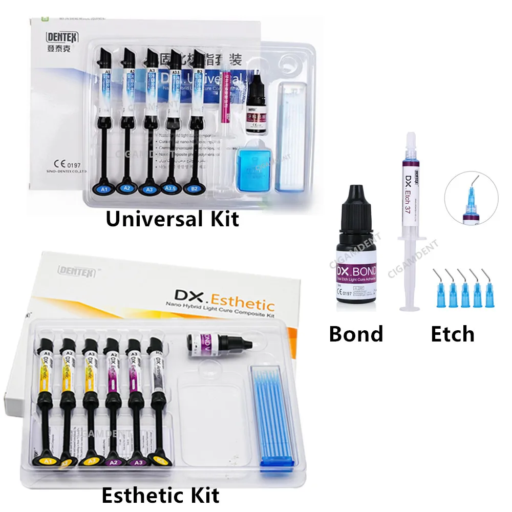 Dentex-Dental-Etchant-Composite-Resin-Bonding-Agent-Esthetic-Universal ...