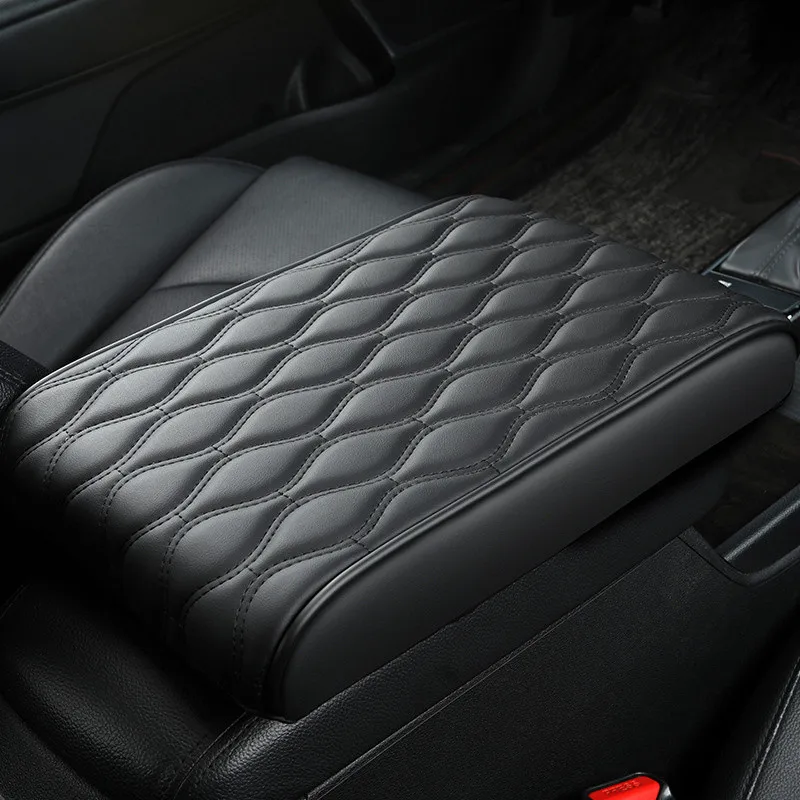 Car Armrest Mat Center Console Arm Rest Protection Cushion Wave ...