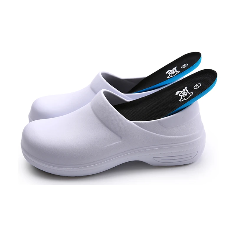 Unisex-Slippers-Non-slip-Water-proof-Oil-proof-Kitchen-Work-Chef-Shoes ...