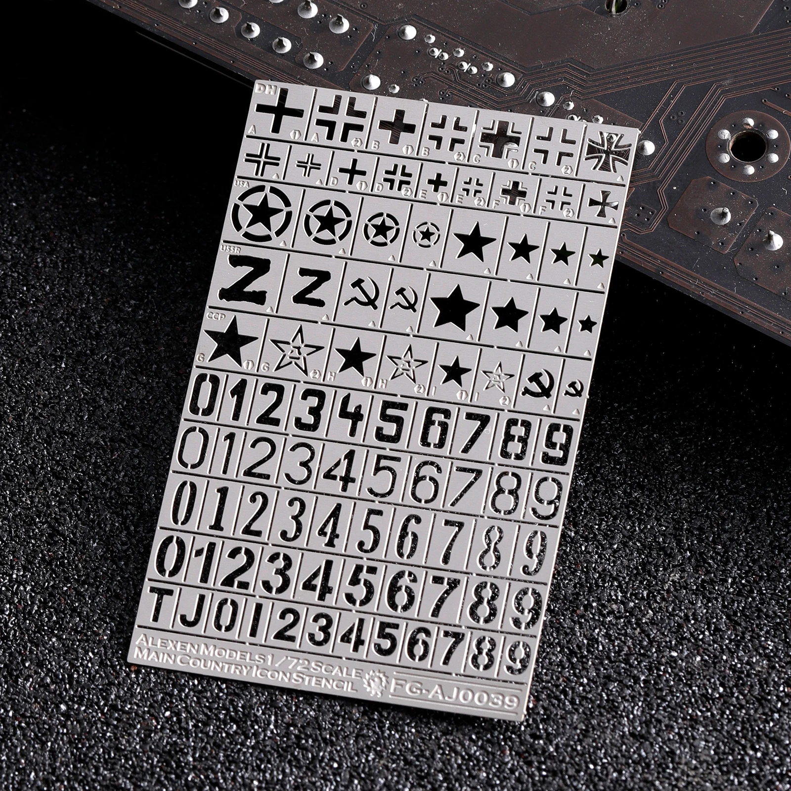 Alexen-AJ0039-Model-Stencil-Template-for-1-72-Scale-Kits-Model-Leakage ...