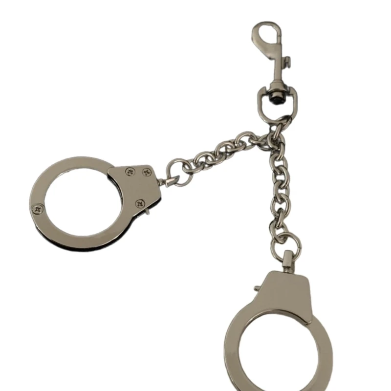 Mini-Silver-Handcuff-Keyring-Stylish-Alloy-Key-Hanger-Pendant-Key-Rings ...