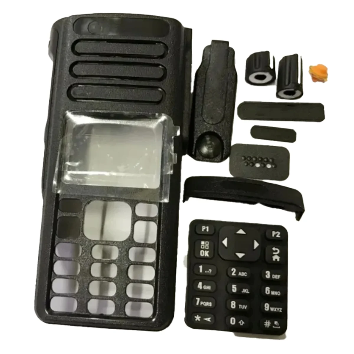 Walkie-Talkie-Front-Housing-Repair-Case-Cover-for-Motorola-DGP8550E-XIR ...