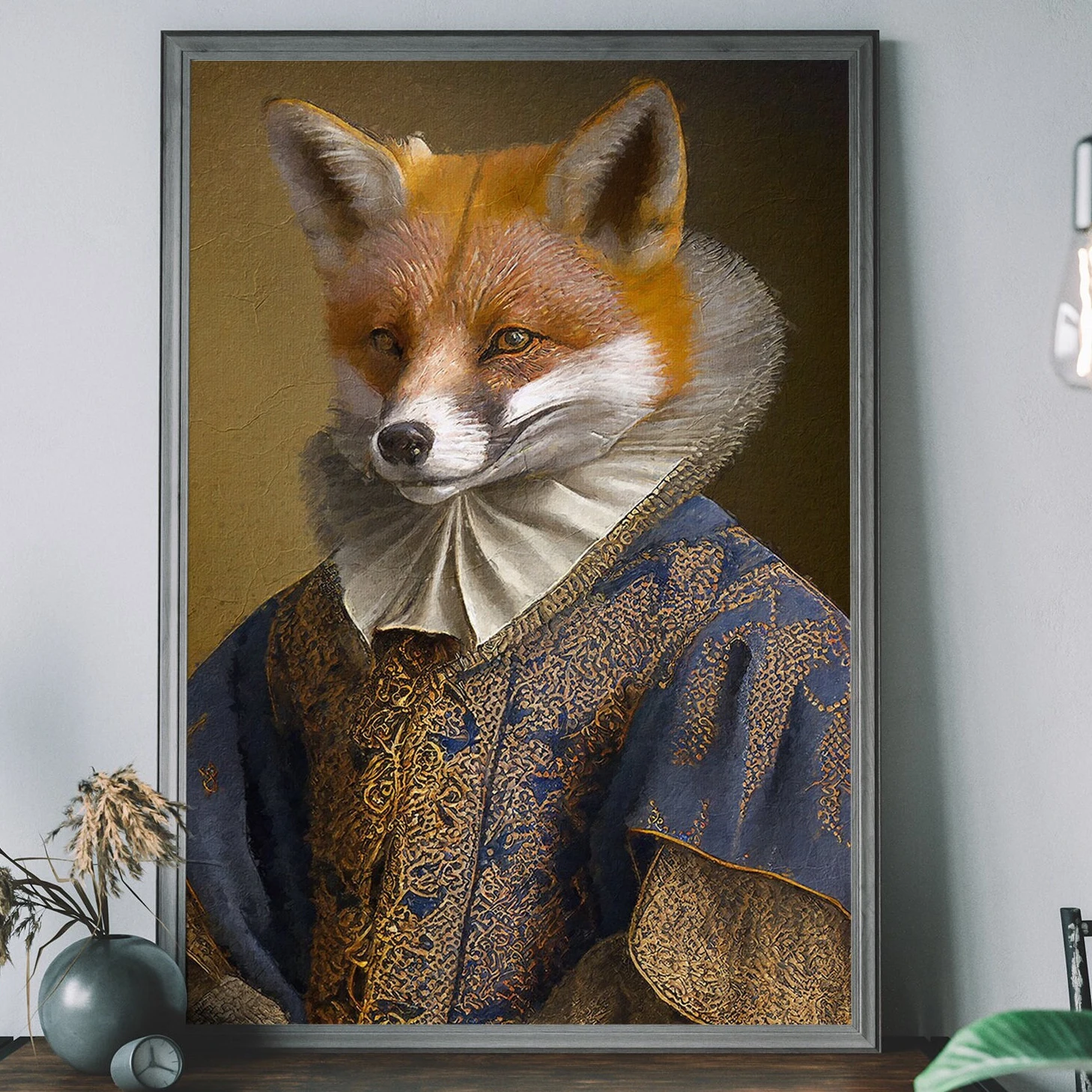 Fox Head Human Body