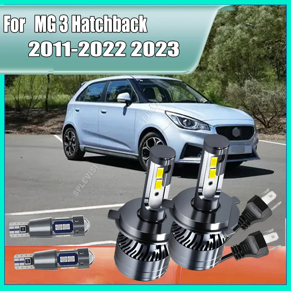New Upgraded H4 LED Headlight Bulb 360° illumination and 1000 FT ...