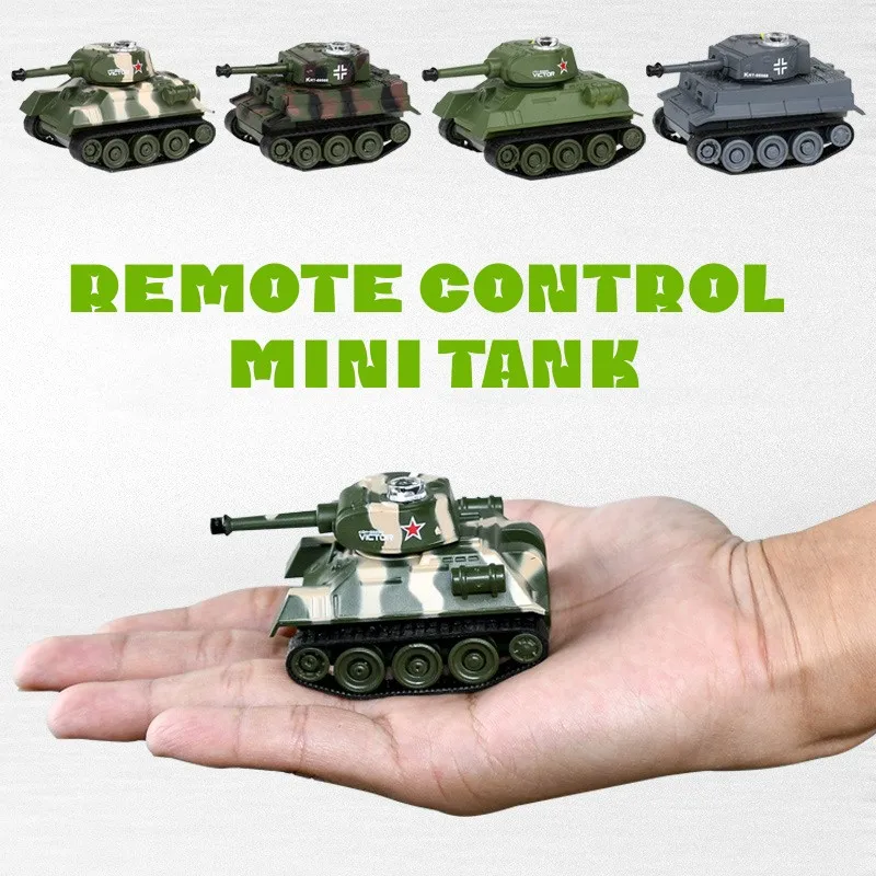 Remote Control Small Tank Ultra small Mini RC Crawler Driving Tiger ...
