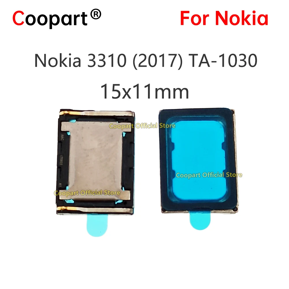 2Pcs-New-LoudSpeaker-15-11MM-For-Nokia-3310-2017-TA-1030-Loud-Speaker ...