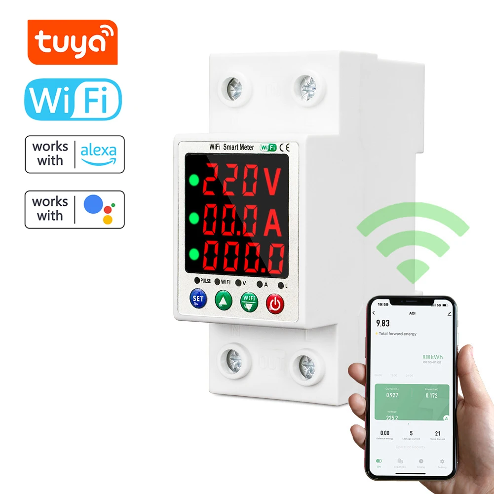 Tuya-WiFi-Automatic-Reclosure-Protector-Intelligent-Metering-Breaker ...