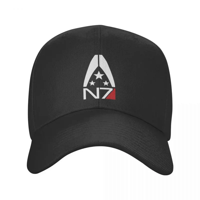 Custom Mass Effect Alliance N7 Logo Baseball Cap for Men Women custom-mass-effect-alliance-n7-logo-baseball-cap-for-men-women