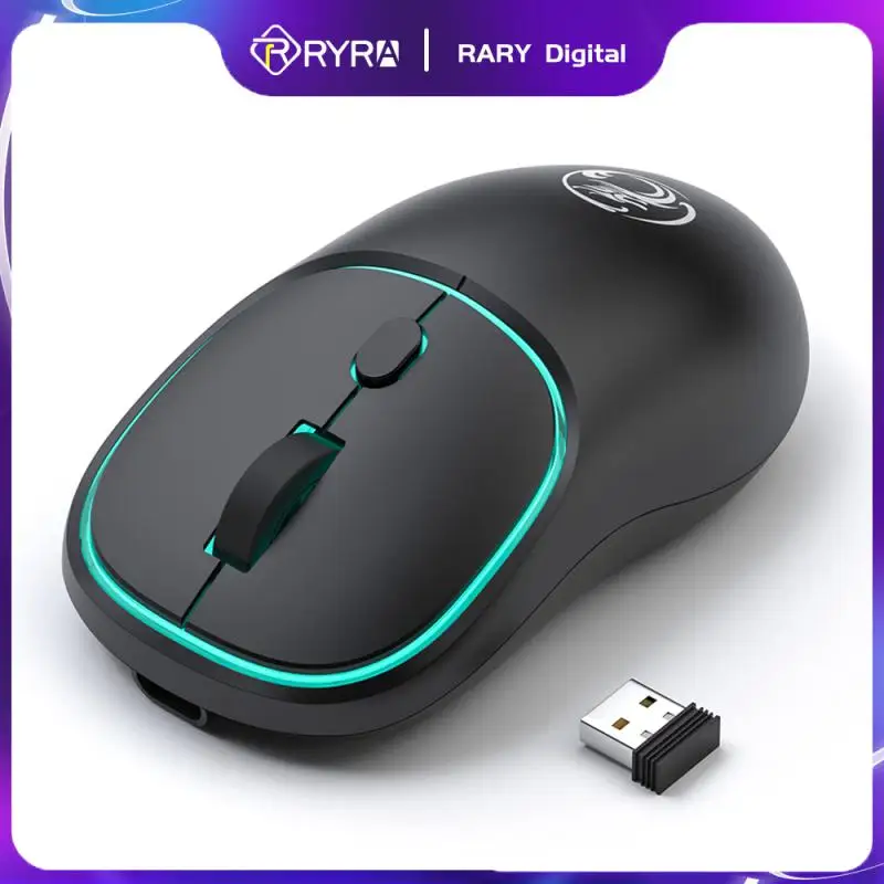 RYRA-Wireless-Mouse-Optical-Mice-7-color-LED-Backlight-Rechargeable ...