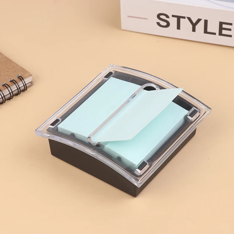 Sticky-Note-Holder-Clear-Color-Acrylic-Notes-Dispenser-Note-Holder ...