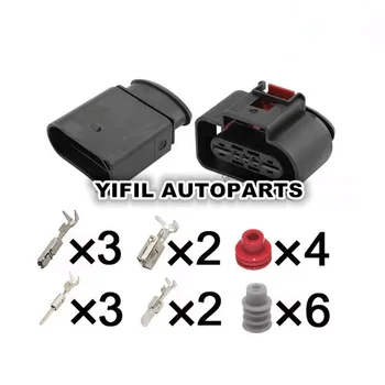 5 Pin/Way Male Or Female Gasoline Pump Fuel Pump Connector Plug For VW ...