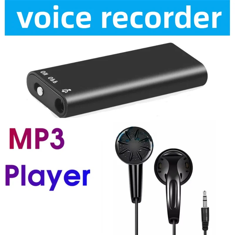 Portable-Professional-Voice-Recorder-192kbps-Digital-Audio-Mini ...