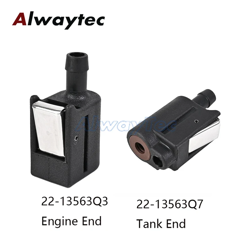 8mm 22-13563Q7 22-13563Q3 Outboard Motor Fuel Line Connector Assembly ...