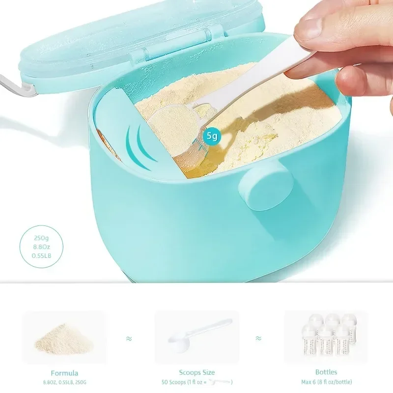 Portable-Formula-Container-for-Baby-Formula-Dispenser-with-Scraper-and ...