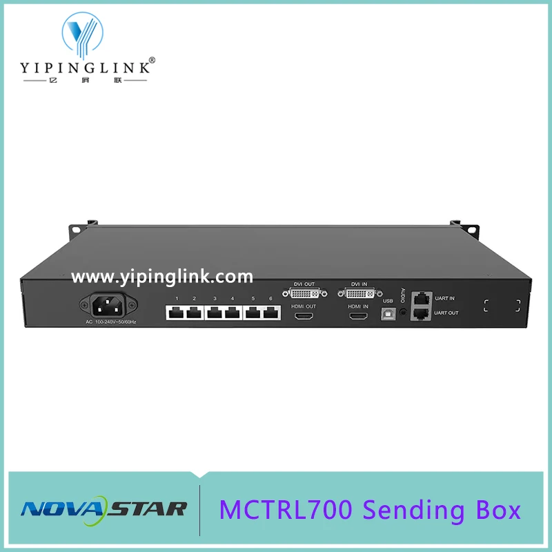 Novastar MCTRL700 Sending Box With 6 Ethernet Output For Indoor Full ...