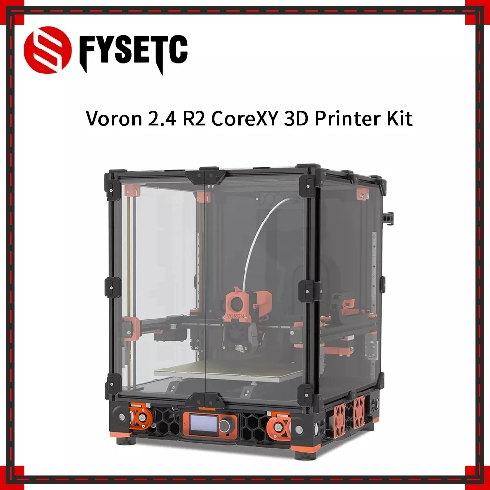 FYSETC-Full-3D-Printer-Kit-Voron-2-4-R2-Preto-350x350x350mm-Voron-2-4 ...