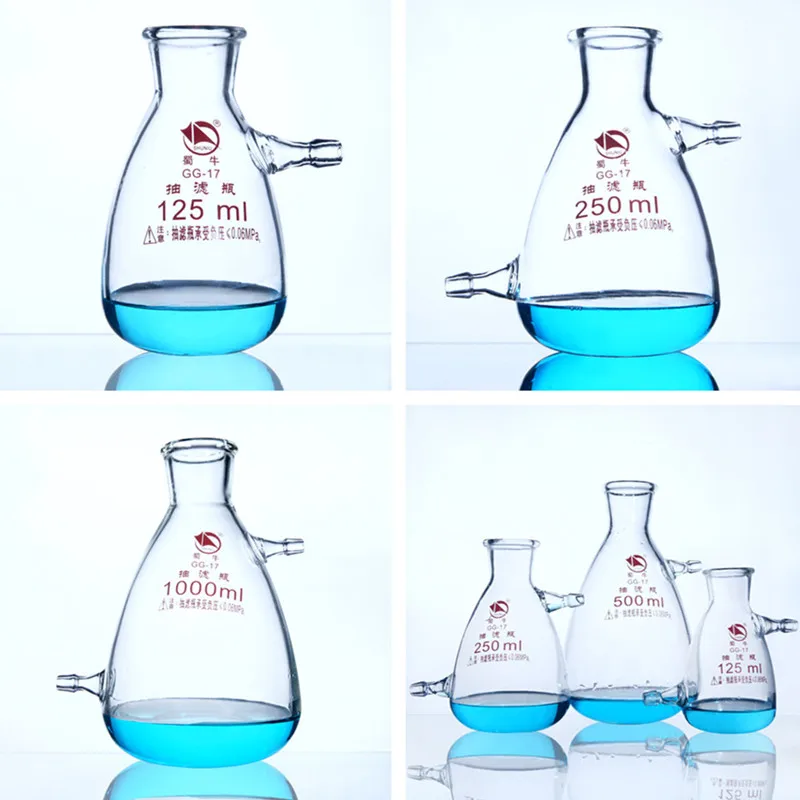 1piece 125ml 250ml 500ml 1000ml Laboratory Glass Filtration Suction ...
