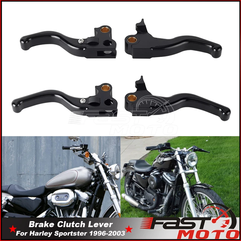 CNC-Aluminum-Motorcycle-Hand-Control-Brake-Clutch-Levers-2-3-Finger ...