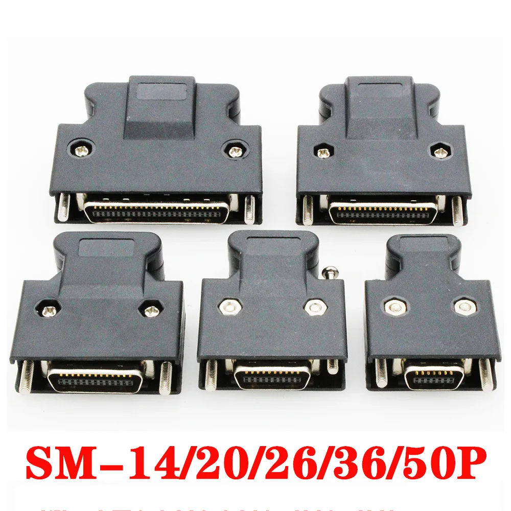 1PC-SCSI-Connector-MDR-14-20-26-36-50-Pin-Male-Plug-for-Panasonic ...