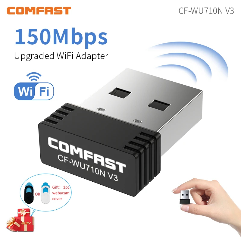 Comfast-USB-Adaptador-Mini-Wi-fi-Adapter-150M-USB-Wifi-Para-PC-Receiver ...