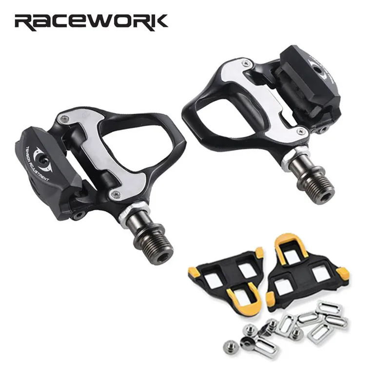 RACEWORK-PD-R550-Self-locking-Road-Bikes-Pedal-with-SM-SH11-Cleats ...