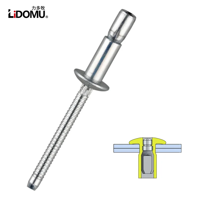 Remache-ciego-estructural-de-alta-resistencia-cabeza-de-c-pula-de-acero ...