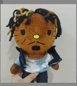 Miniso Hello Kitty Plush xxxtentacion LIL PEEP plush Anime Plush Toy ...