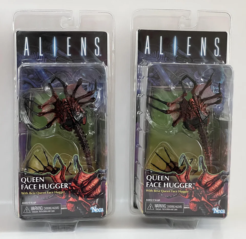 Queen Facehugger Statue Queen Face Hugger 2 Pack Aliens MOC Neca