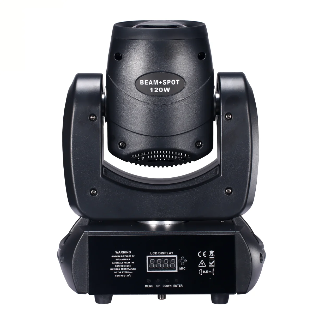 Mini LED Moving Head Light 120W Beam Spot 8 Rotating Prisms Dmx 512 ...