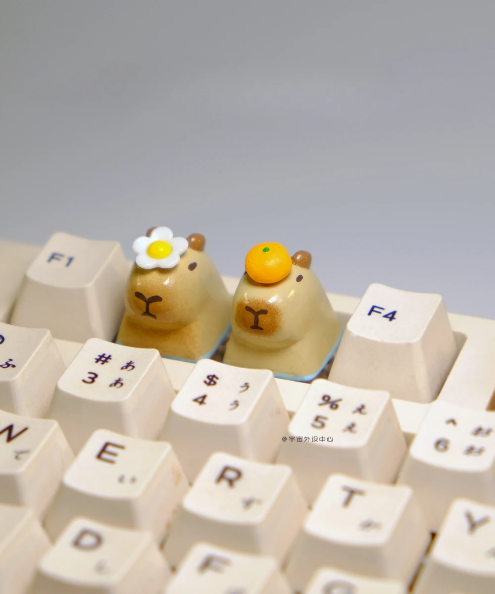 MiFuny-Capybara-Keycap-Anime-Key-Caps-Custom-Resin-KeyCaps-for ...