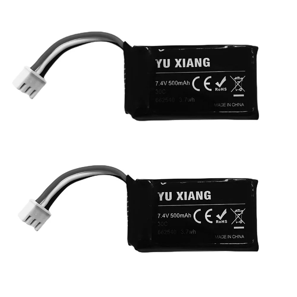 YU-XIANG-F120-Battery-7-4V-500mAh-Lipo-RC-Helicopter-Original-Spare ...