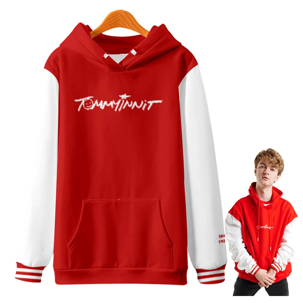 New-Hoodie-TommyInnit-Baseball-Hoodie-Dream-Team-SMP-Merch-Long-Sleeve ...