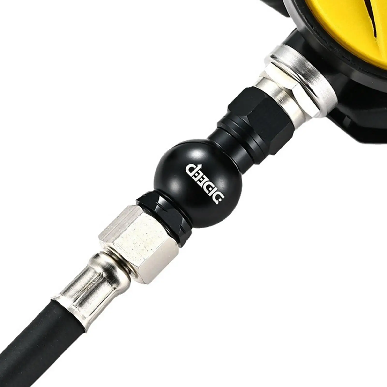 360 Degree Swivel Hose Adapter Accessories Snorkeling Equipment ...
