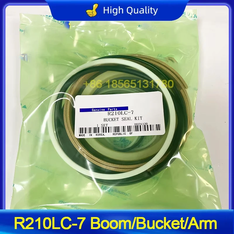 High-Quality-R210-7-R210LC-7-Boom-Bucket-Arm-Cylinder-Seal-Kit-For ...