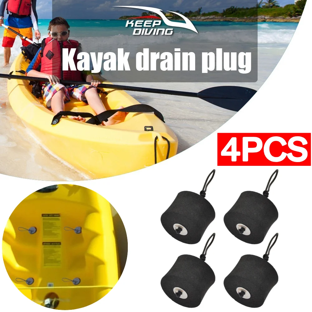 Professional-Boat-Scuper-Plugs-Rolhas-para-Caiaque-Canoa-Drenar-Buracos ...