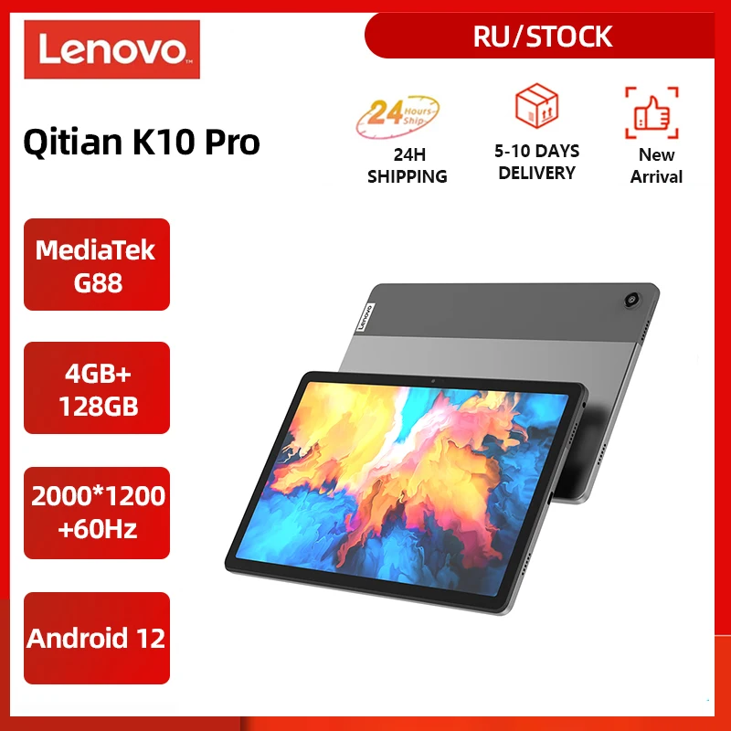 Lenovo-Qitian-K10-Pro-TB223FC-Tablet-Pad-10-6-60Hz-Display-MediaTek-G80 ...