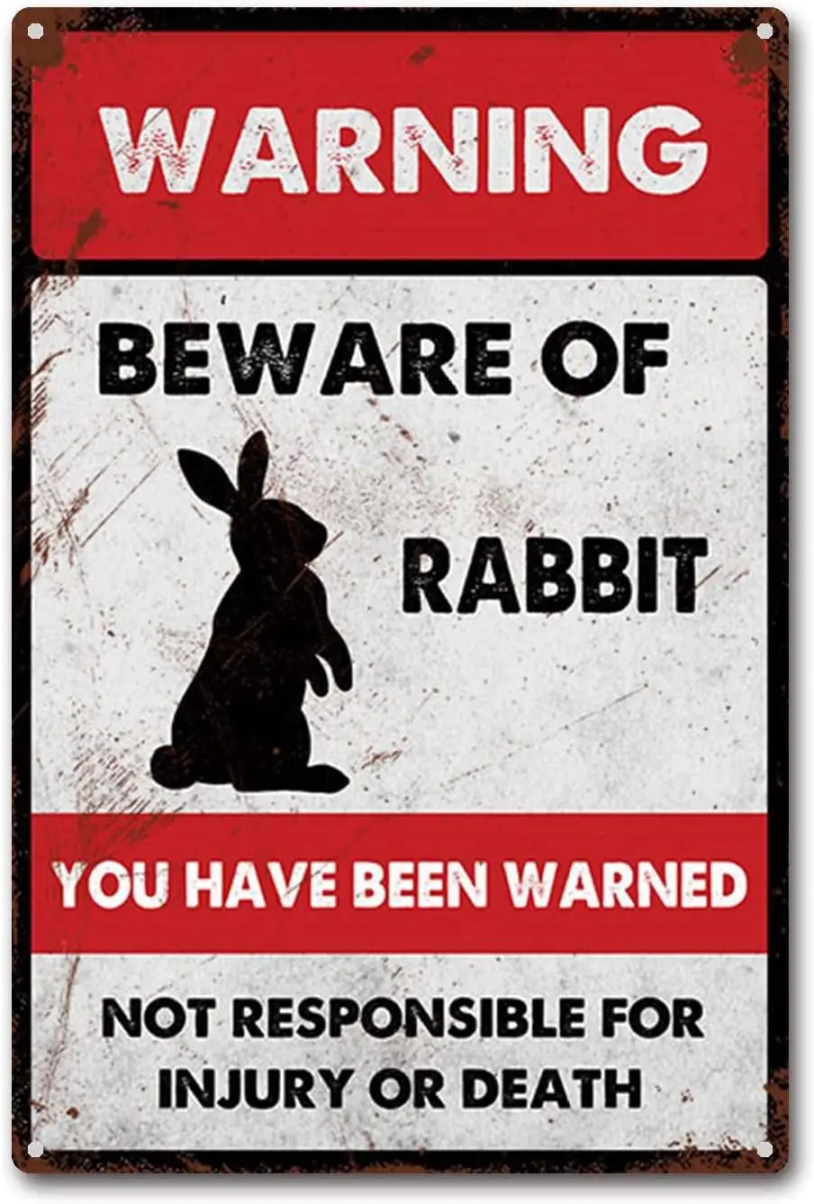 Tin-Sign-Beware-of-Rabbit-Metal-Tin-Sign-Home-Bar-Signs-for-Man-Cave ...