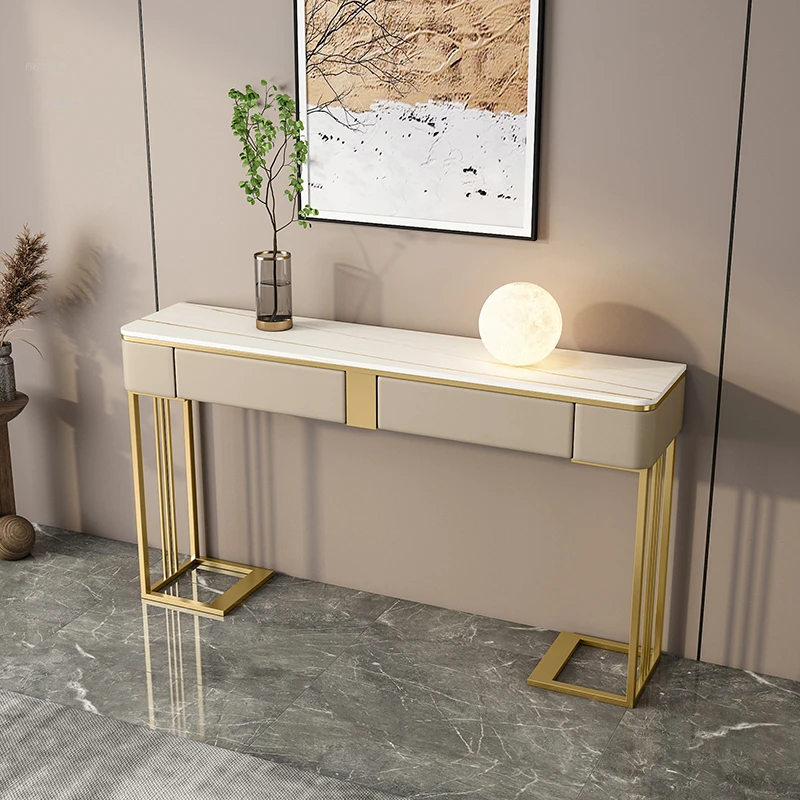 Entry-Console-Tables-Living-Room-Furniture-Console-Table-Luxury-Slate ...