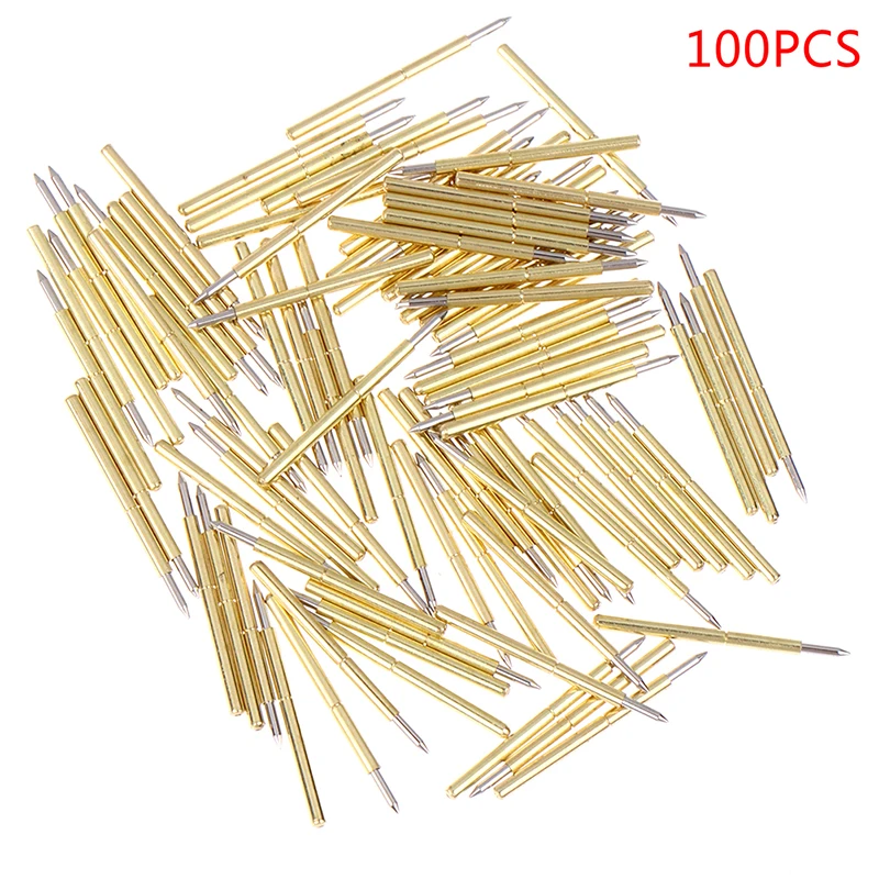 100PCS-Dia-1-02MM-Length-15-85MM-Spring-Test-Probe-Pogo-Pin-Tool-P75-B1 ...