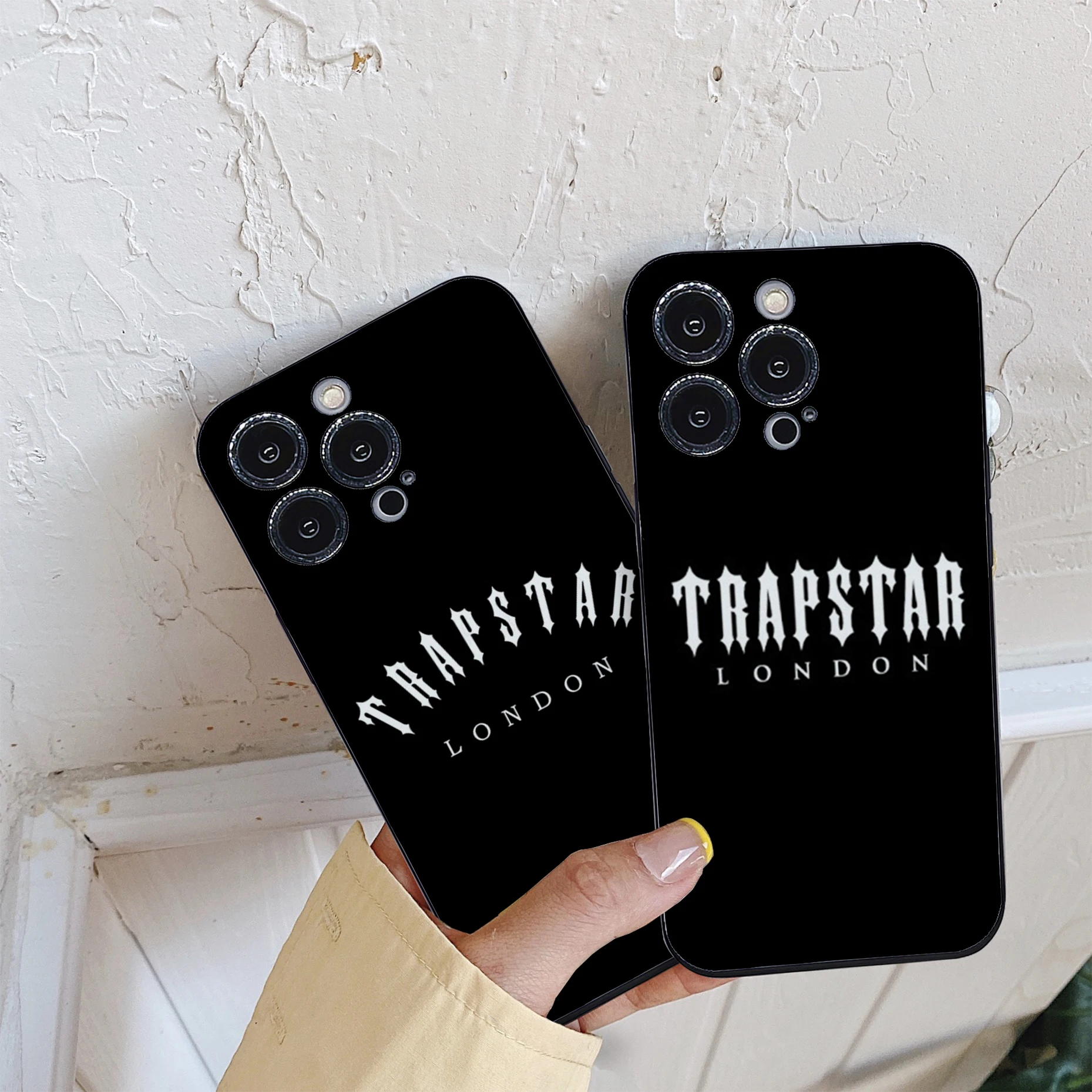 Trapstar Phone Case For IPhone 13 12 Mini 11 14 Pro Max 8 7 Plus Xs X Xr Se 2022 Silicone Cover ...