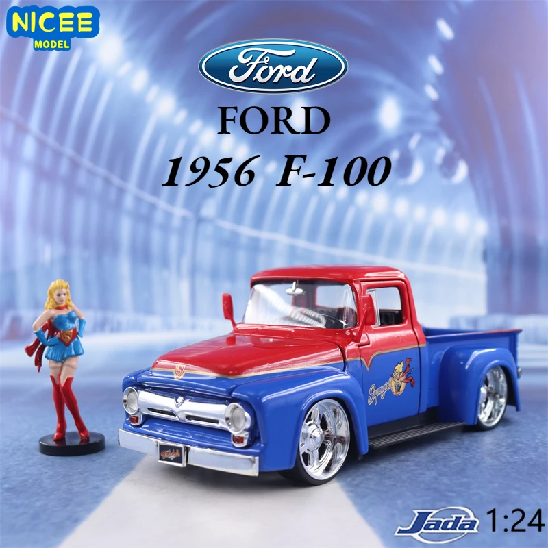 Ford-F-100-Diecast-Metal-Alloy-Pickup-Model-Car-alta-simula-o ...