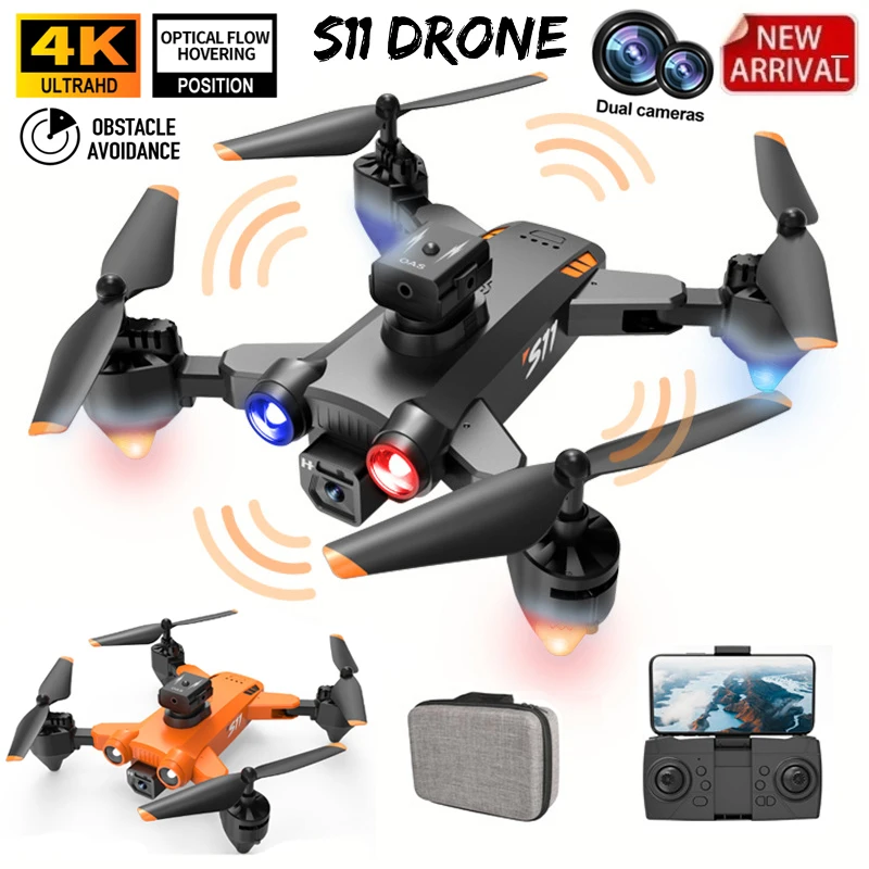 S11-RC-Drone-with-8K-HD-Dual-Camera-with-Obstacle-Avoidance-Helicopter ...