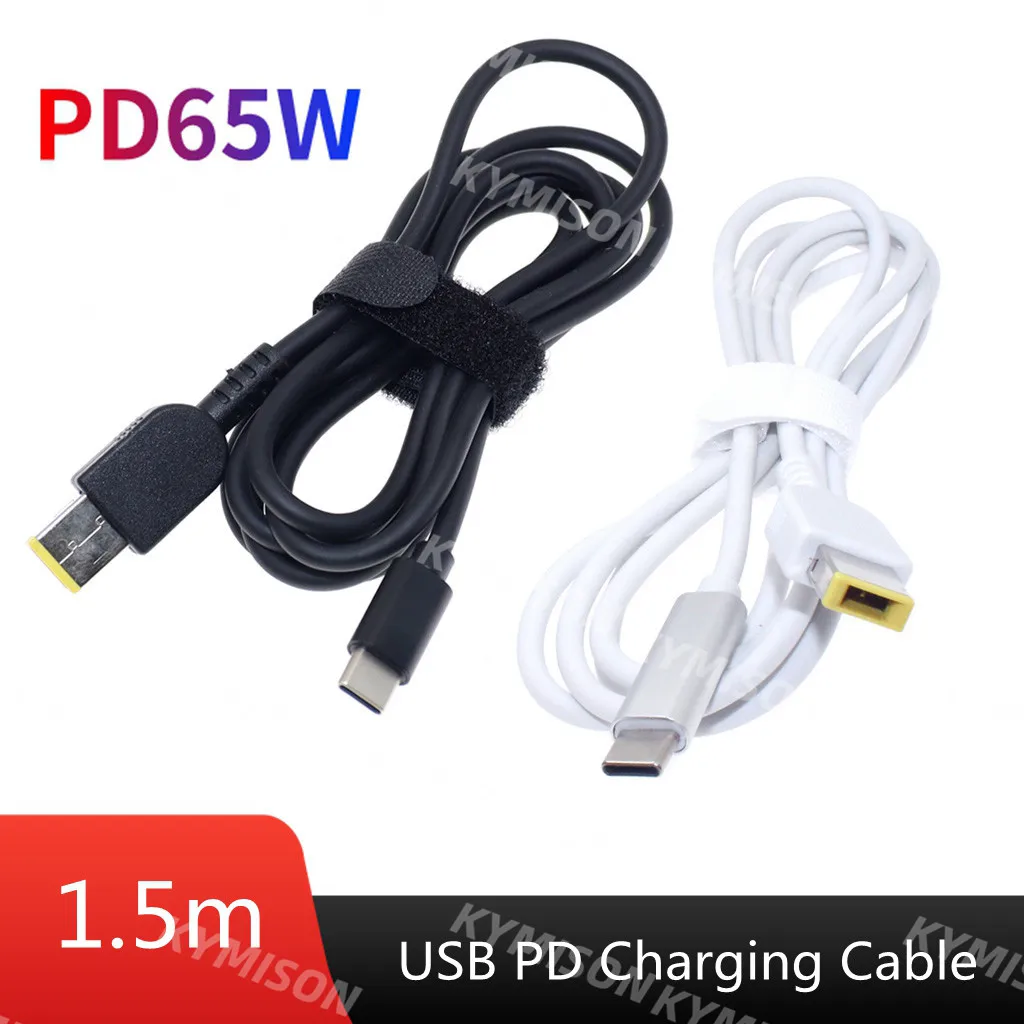 USB-Type-C-PD-Charging-Cable-Cord-For-Lenovo-ThinkPad-Laptop-Charger ...