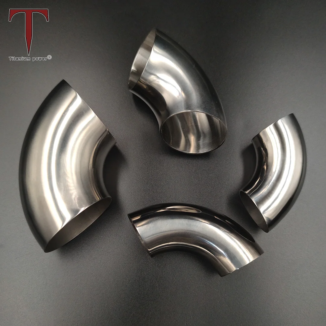 Polished-Elbow-Welded-Tube-45-90-degree-titanium-Bend-Pipe-for ...