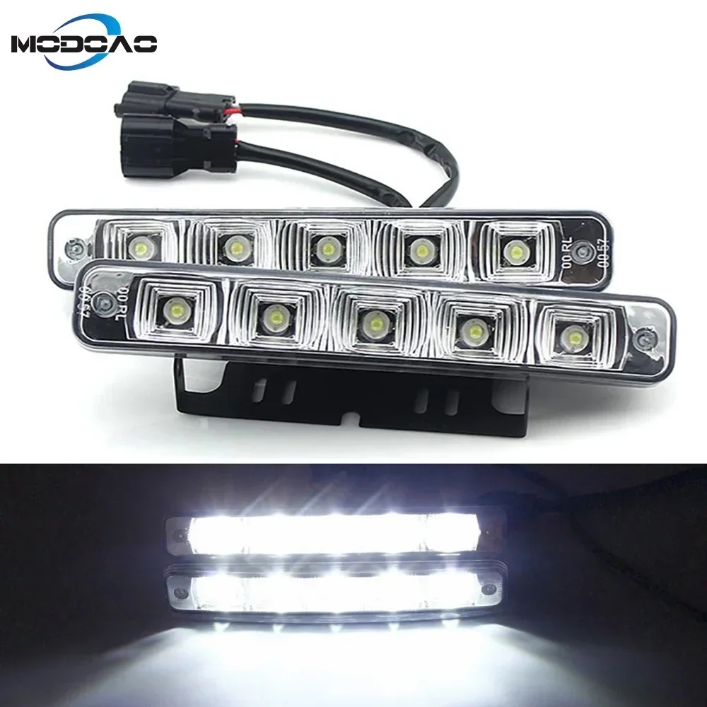 2-Pcs-6000K-Waterproof-Super-Bright-Car-Stylish-Light10W-12V-Super ...