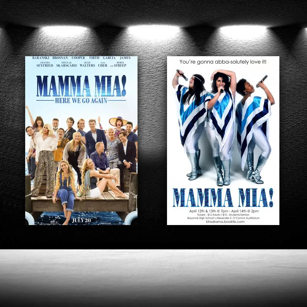 Mamma Mia Broadway Poster