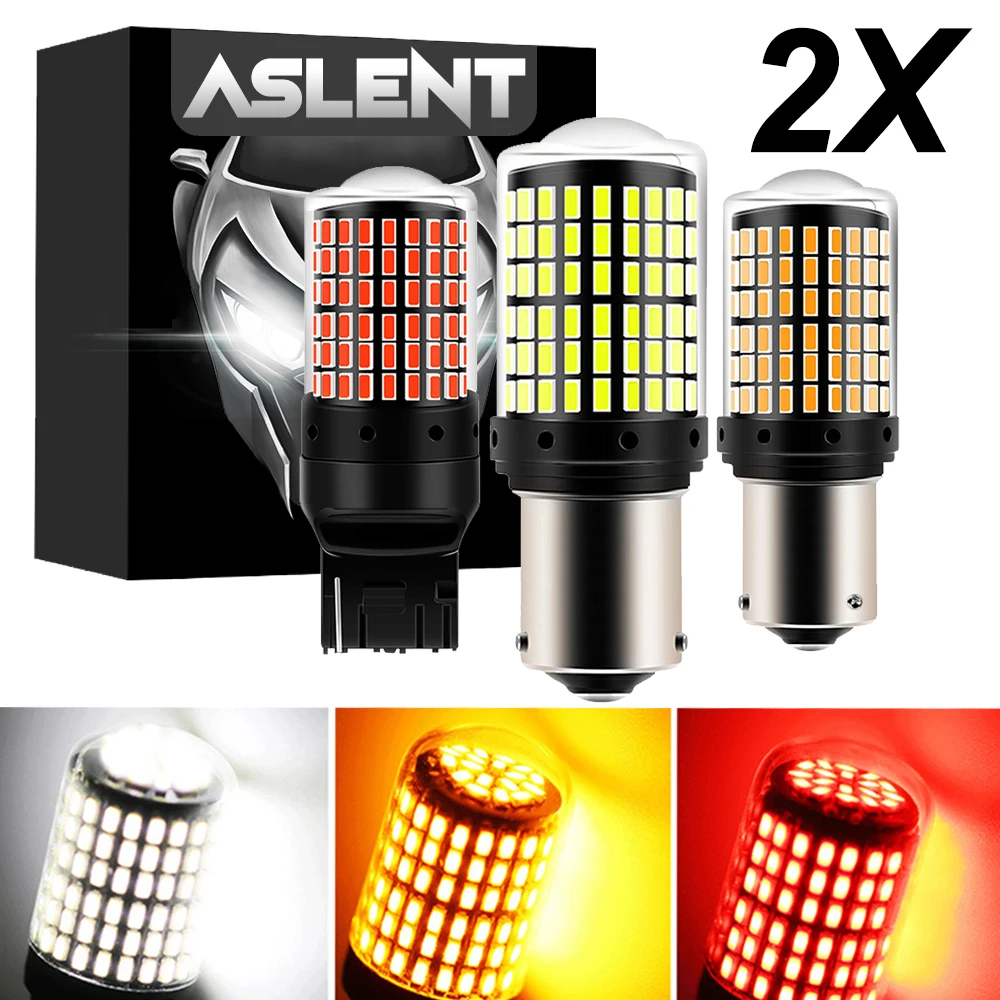 2 sztuk 1156 BA15S P21W BAU15S PY21W T20 7440 W21W 3157 1157 P21/5W W21 ...