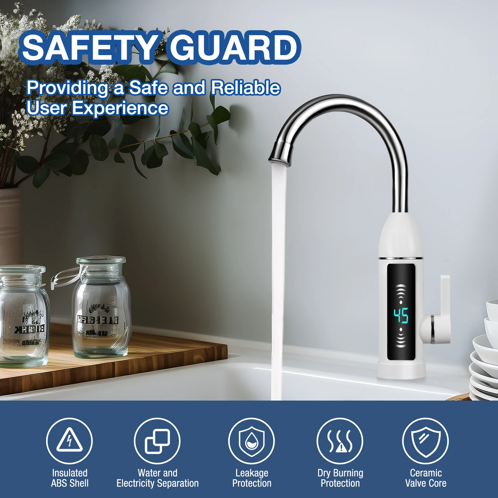 3000W-Instant-Warm-Electric-Faucet-360-Electric-Continuous-Heater ...