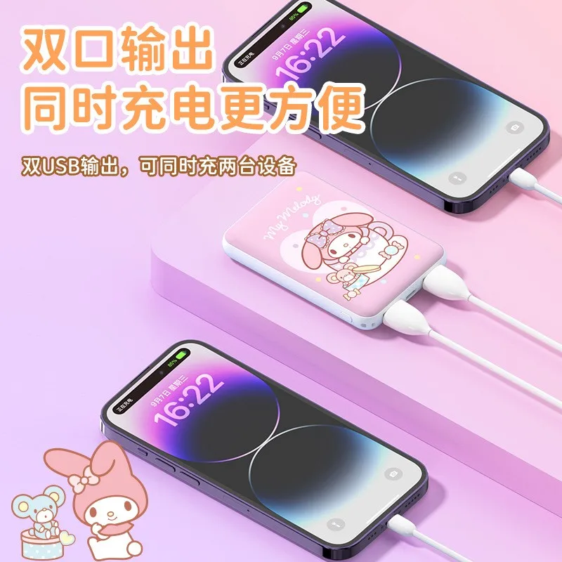 Hello-Kitty-Sanrio-Anime-Figure-Cinnamoroll-Kuromi-Melody-Mini-Power ...
