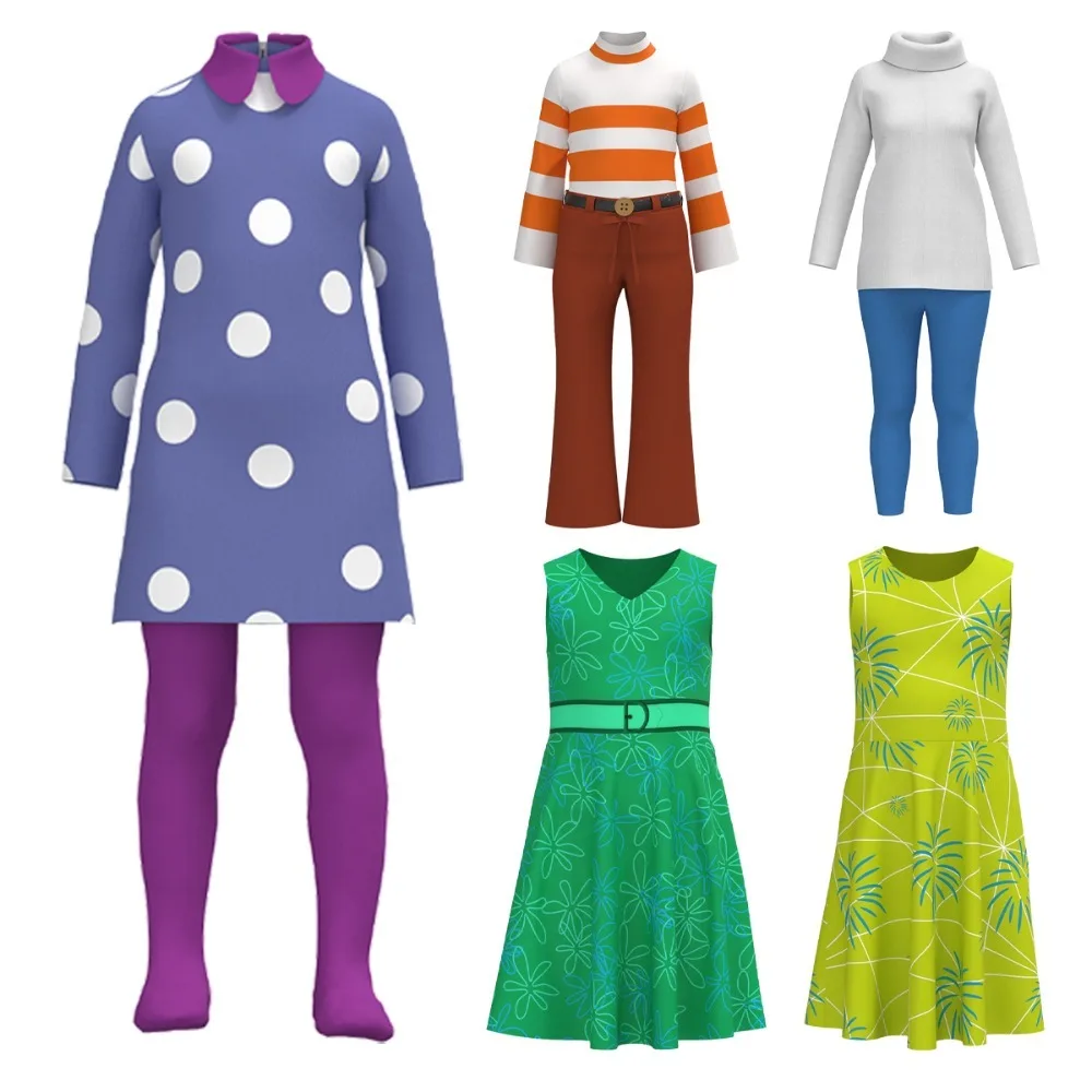 Anime-Movie-Inside-2-Anxiety-Envy-Cosplay-Costume-Joy-Anger-Disgust ...